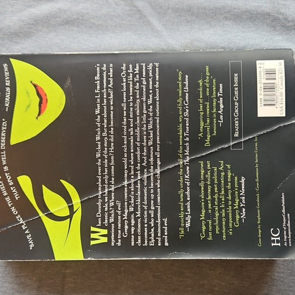 Harper Collins Publishers | Other | The Original Wicked Book By Gregory ...